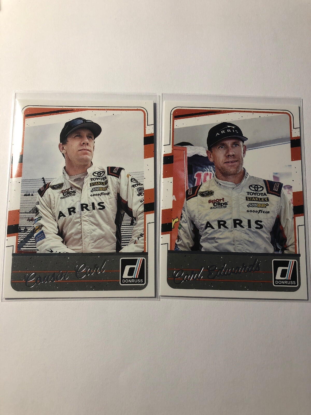 Carl Edwards 2017 Donruss NASCAR Racing #45 2 pack Racing Cards | eBay