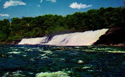 Postcard prospect Falls on West Canada Creek, Prospect New York | eBay