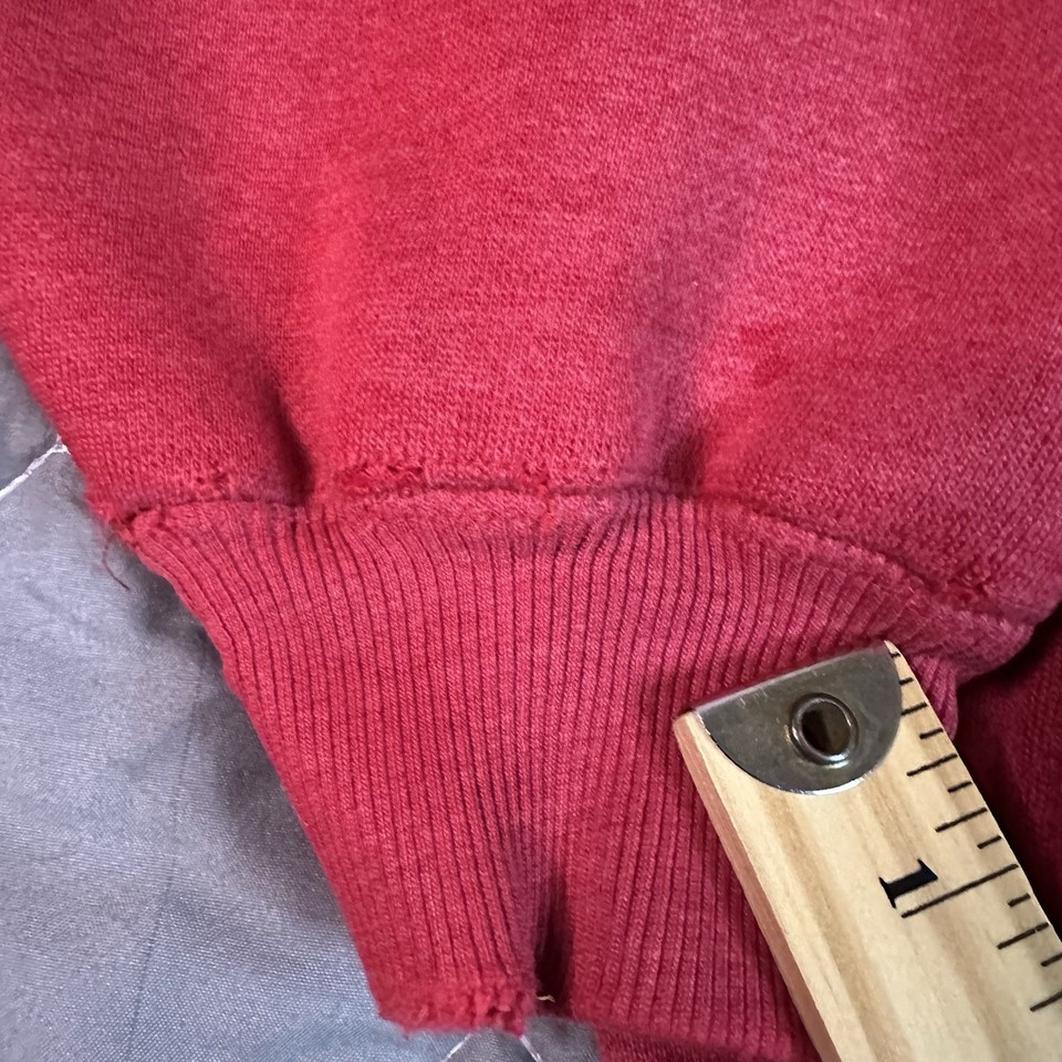 VINTAGE Johnny Blaze Sweatshirt Mens 2XL Red Hip Hop y2k Method Man Wu Hoodie | eBay