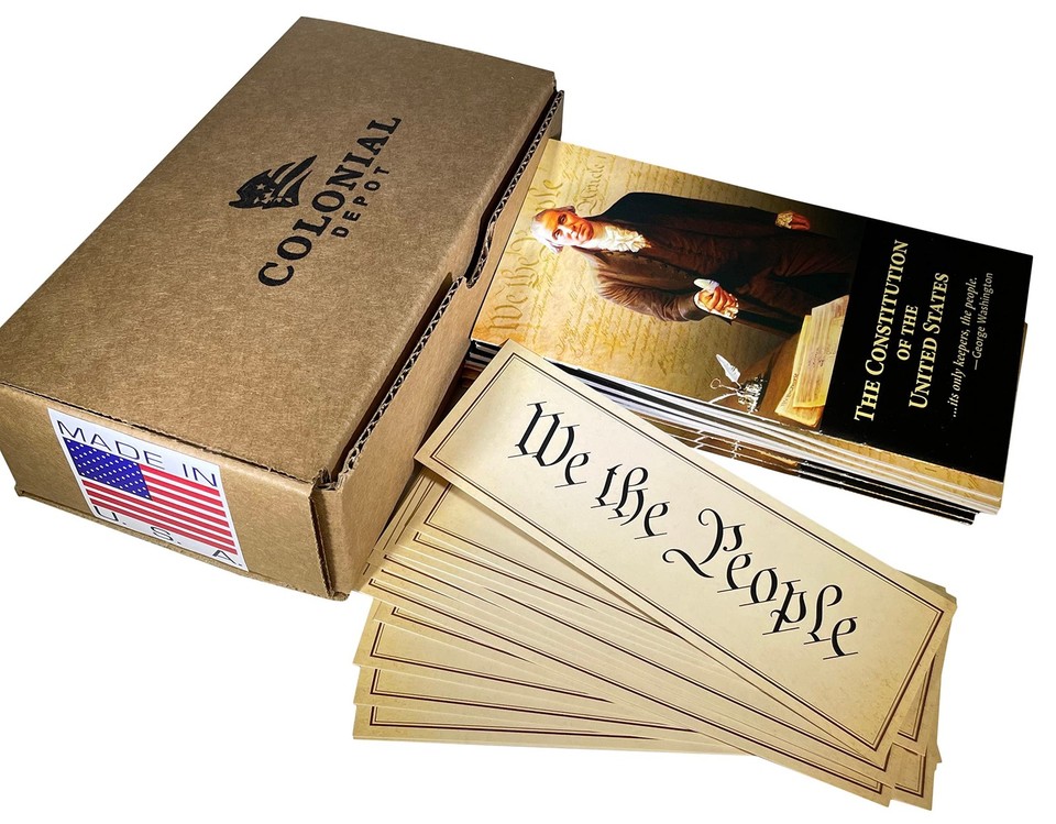 10 Pack Bulk US Pocket Constitution Booklet, The Bill of Rights ...