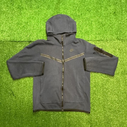 Navy Nike Tech Zip Up Hoodie Size S | eBay