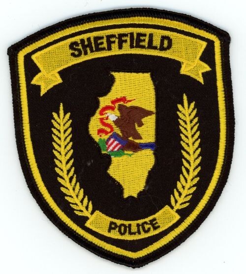 ILLINOIS IL SHEFFIELD POLICE NICE SHOULDER PATCH SHERIFF | eBay