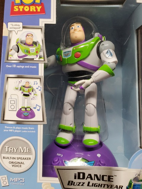 Thinkway Disney Toy Story IDANCE Buzz Lightyear Dances & Plays Music ...