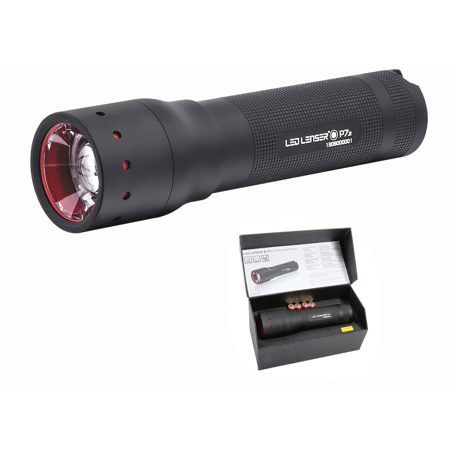 Led Lenser coast Torch P7.2 Flashlight New model Brand new in Gift Box ...