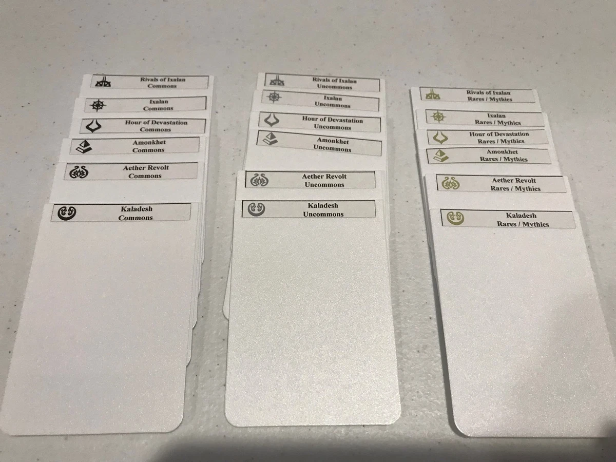 Magic The Gathering Set Symbols