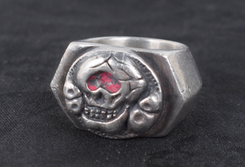 Ex+ Rare Stop Light Handmade dot gold Cyclops Skull Silver Ex+ Rare Stop Light Handmade dot gold Cyclops Skull Silver