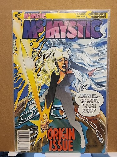 Ms Mystic #1 (Continuity Comics, 1987) Neal Adams | eBay