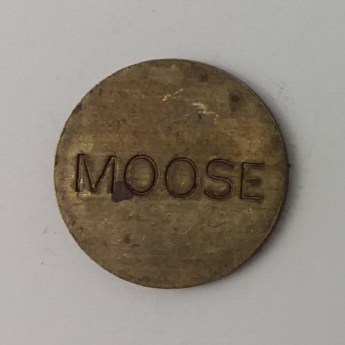 Vintage Moose Lodge Coin Token 23mm | eBay
