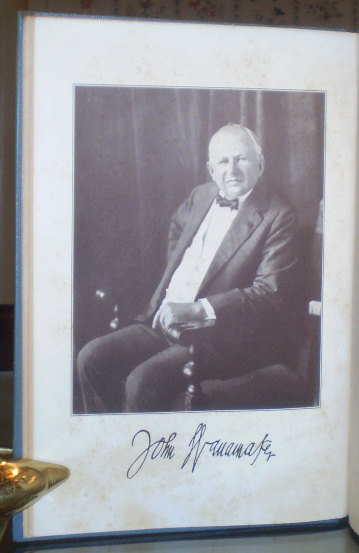 SIGNED, PRAYERS AT BETHANY CHAPEL BY JOHN WANAMAKER, A GORDON MACLENNAN ...