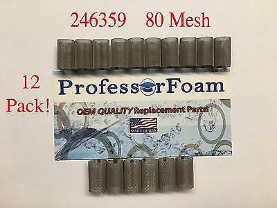 Professor Foam 246359 80 mesh filter 12 pack fits GRACO Fusion Air ...