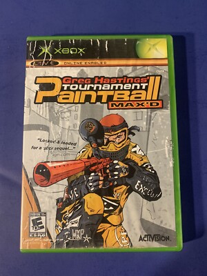 Greg Hastings' Tournament Paintball Max'd (Microsoft Xbox, 2005) | eBay