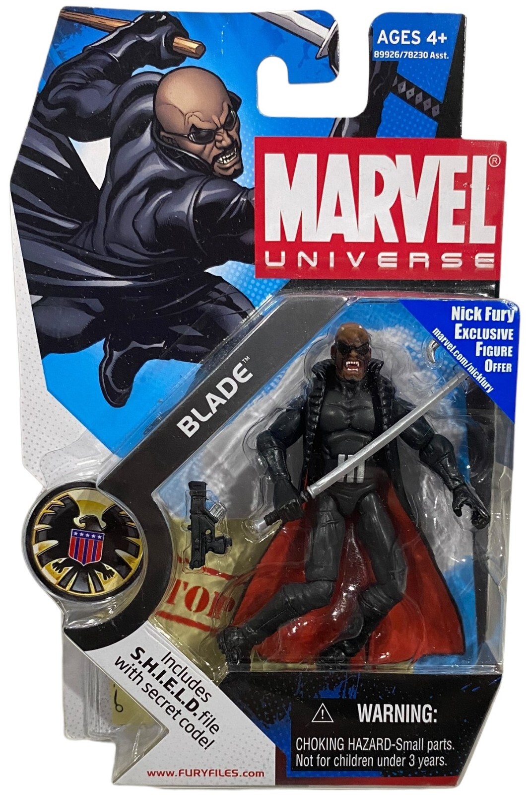 Marvel Universe Series 1 #028 Blade Action Figure NEW 2008 Vampire ...