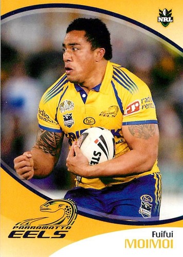 2009 PARRAMATTA EELS NRL Card FUIFUI MOIMOI Daily Telegraph | eBay ...