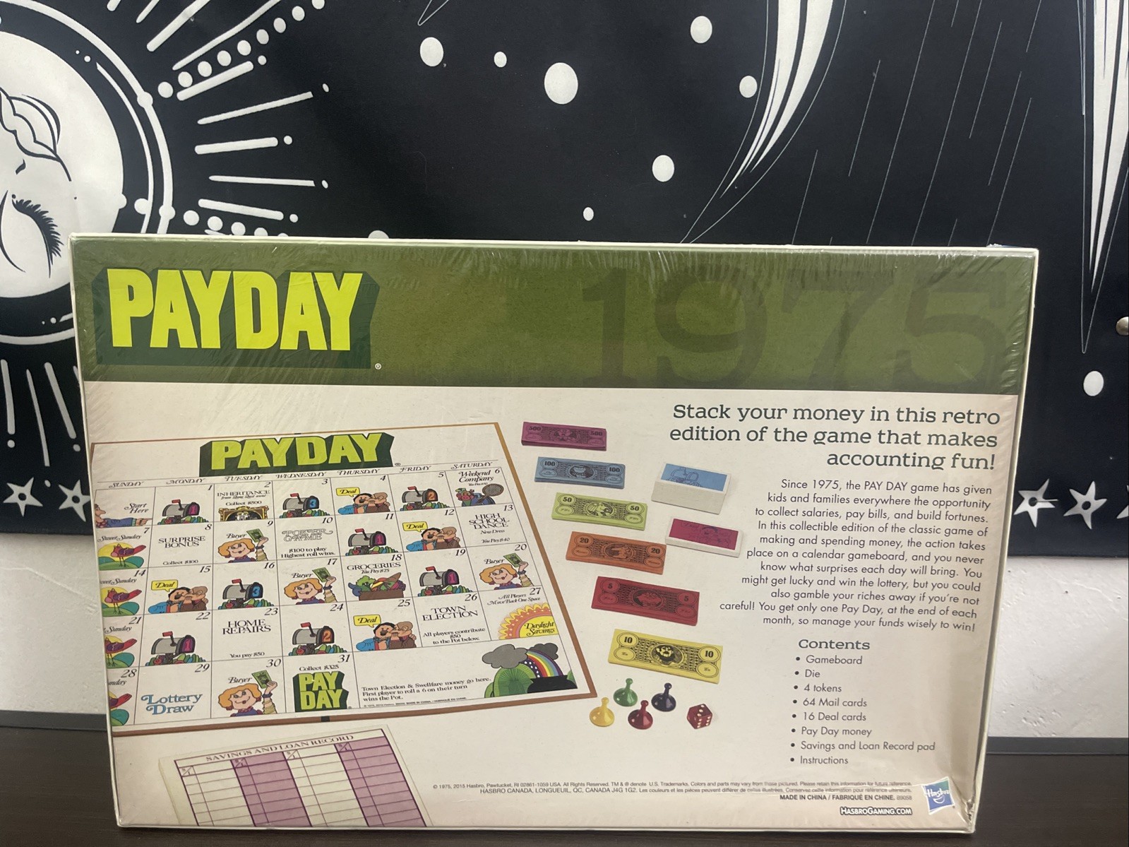 Hasbro Retro Series Payday Board Game 1975 Edition Collectible for sale ...