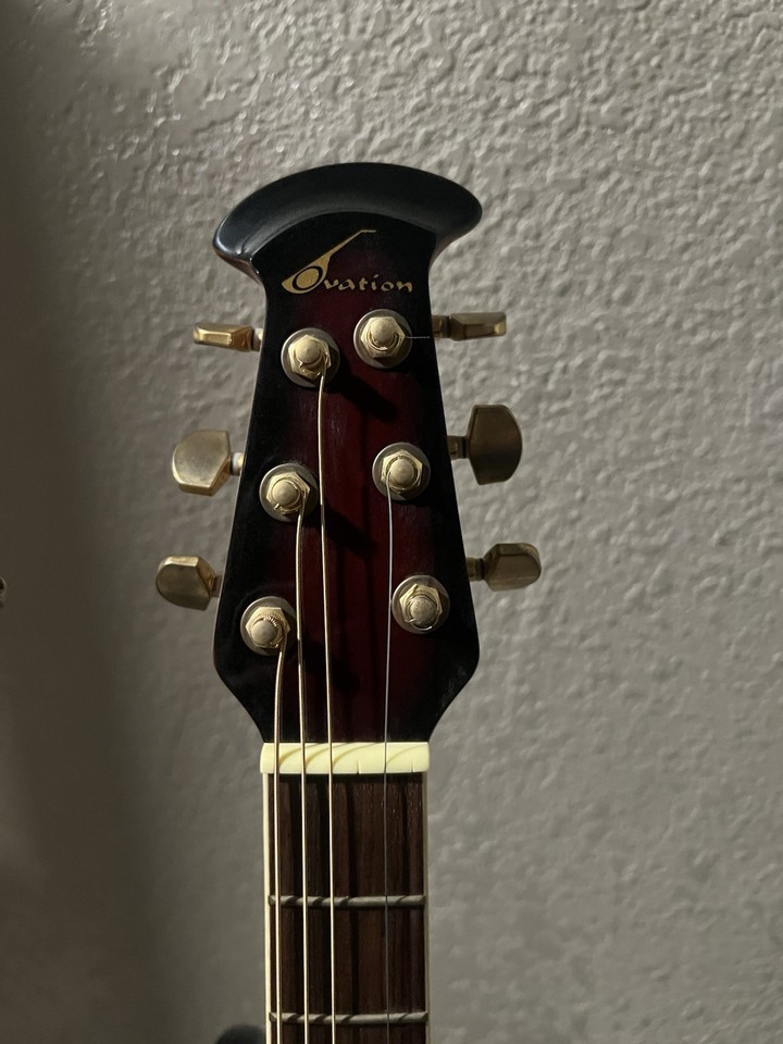 Ovation Celebrity Deluxe Double Neck CSD225 Acoustic Electric Guitar ...