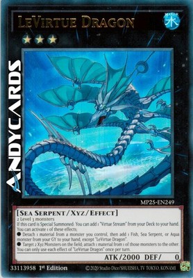 LEVIRTUE DRAGON • (Drago Levirtù) • Ultra R SP • MP25 EN249 • 1Ed ...