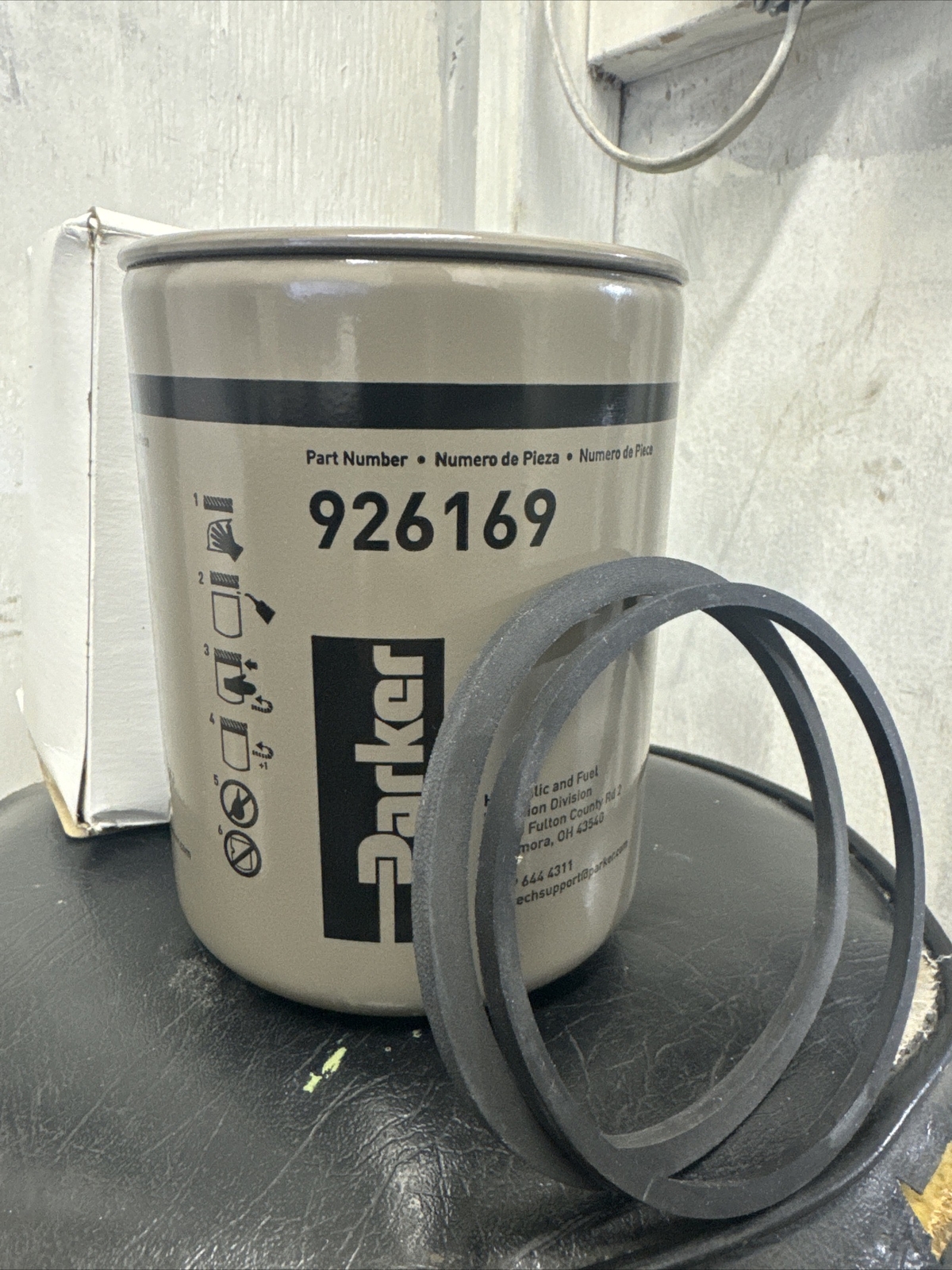 Parker Hydraulic Filter PN# 926169 10C | eBay