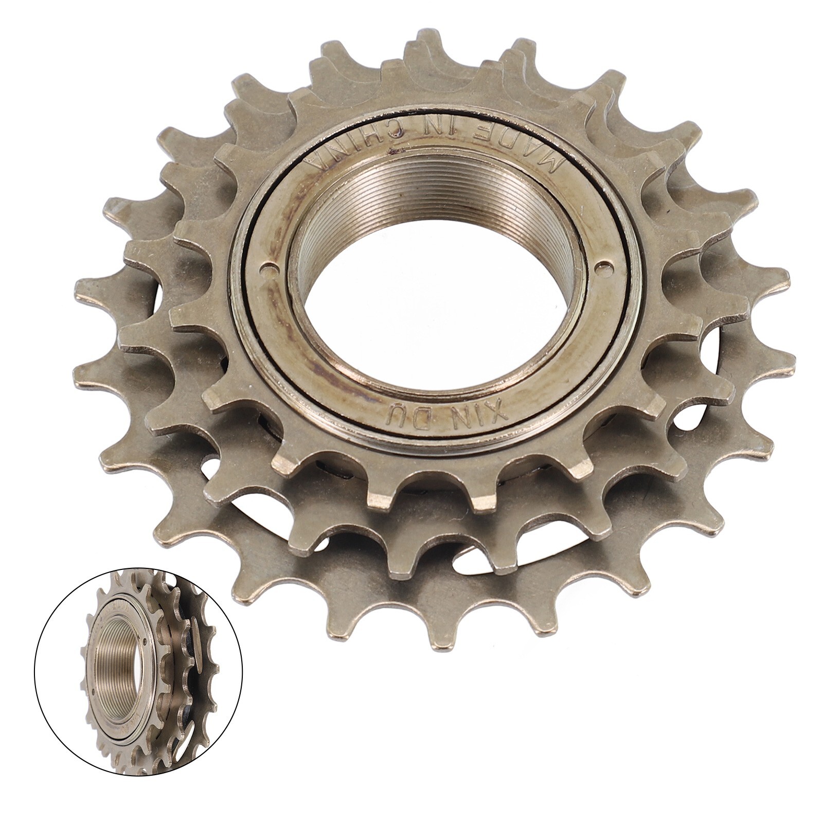 Bicycle Freewheel 3-Speed 16,19,22T Cassette Freewheel Bike Flywheel ...