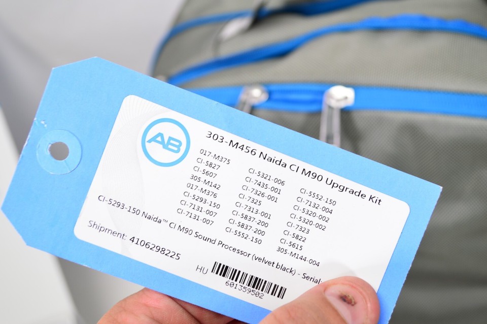 NEW Advanced Bionics Naida CI M90 Upgrade Kit 303-M456 Sound Processor ...