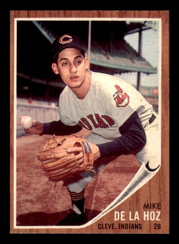 1962 Topps Baseball #123 Mike De La Hoz NM/MT *e1 | eBay