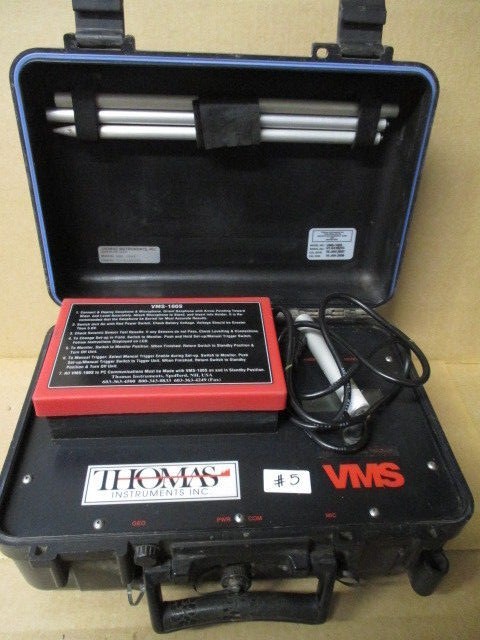 Thomas Instruments VMS-100S Blast Monitoring Seismograph Used (#5) | eBay