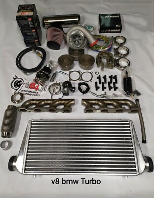 V8 Turbo KIT m60 M62 v8 4.0 4.4L k64performance SOFT BOOST 400-450HP ...