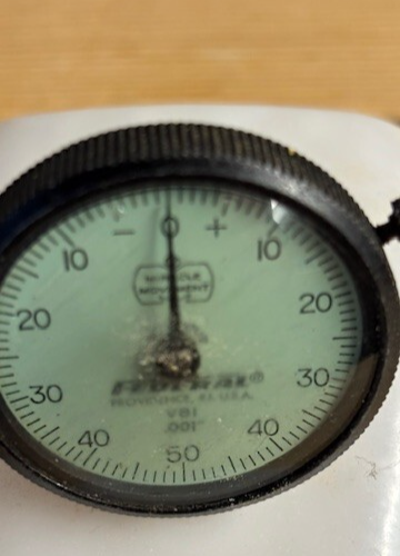 FEDERAL V81 Miracle Movement Dial Indicator Perpendicular Jeweled .001 ...