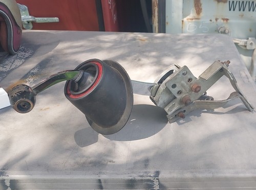 1960s Vintage SPARKOMATIC 3 speed FLOOR shifter w/BOOT & WOOD BARREL ...