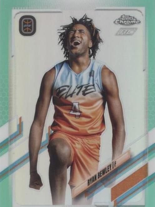 2021-22 Topps Chrome OTE Overtime Elite - Ryan Bewley #1 Aqua Refractor ...