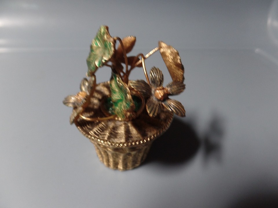 Vintage Max Factor Hypnotique Solid Creme Perfume Compact Floral ...