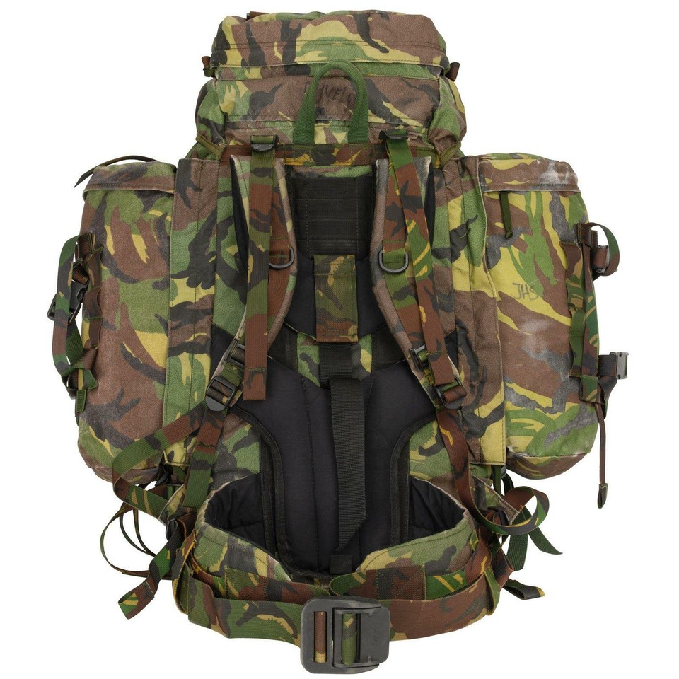 Genuine Dutch Army rucksack DPM woodland combat backpack 60L tactical ...