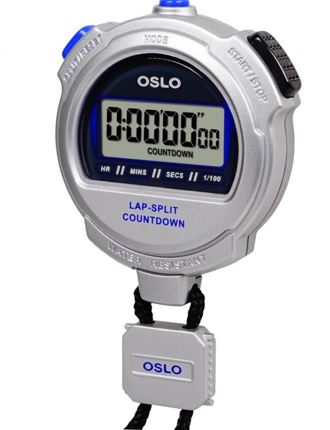 Robic Silver 2.0 Twin Stopwatch with Ultra Precise Countdown Timer | eBay