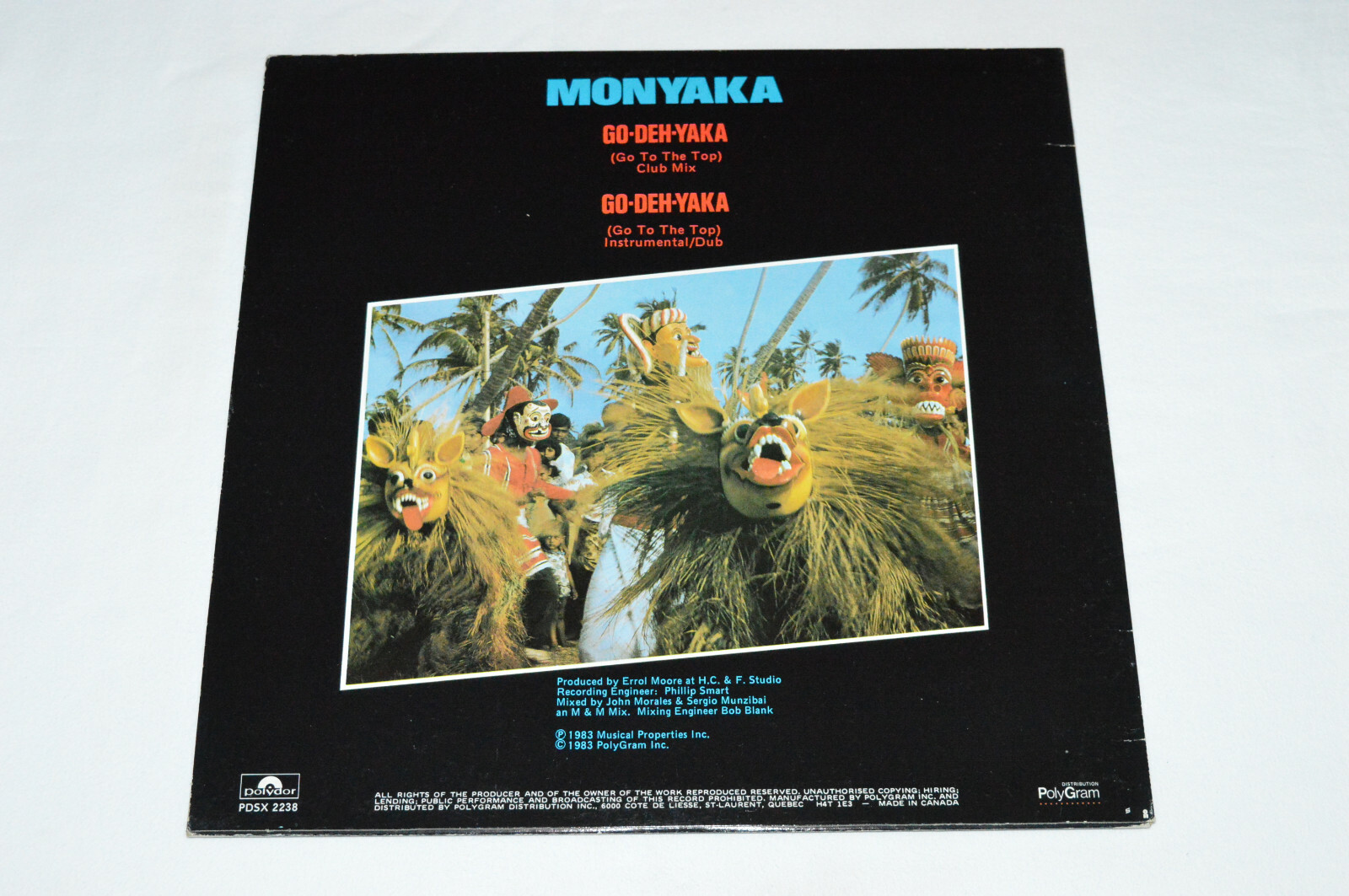 MONYAKA Go-Deh-Yaka (Club Mix) 12" maxi Single Vinyl LP Special Rub-A ...