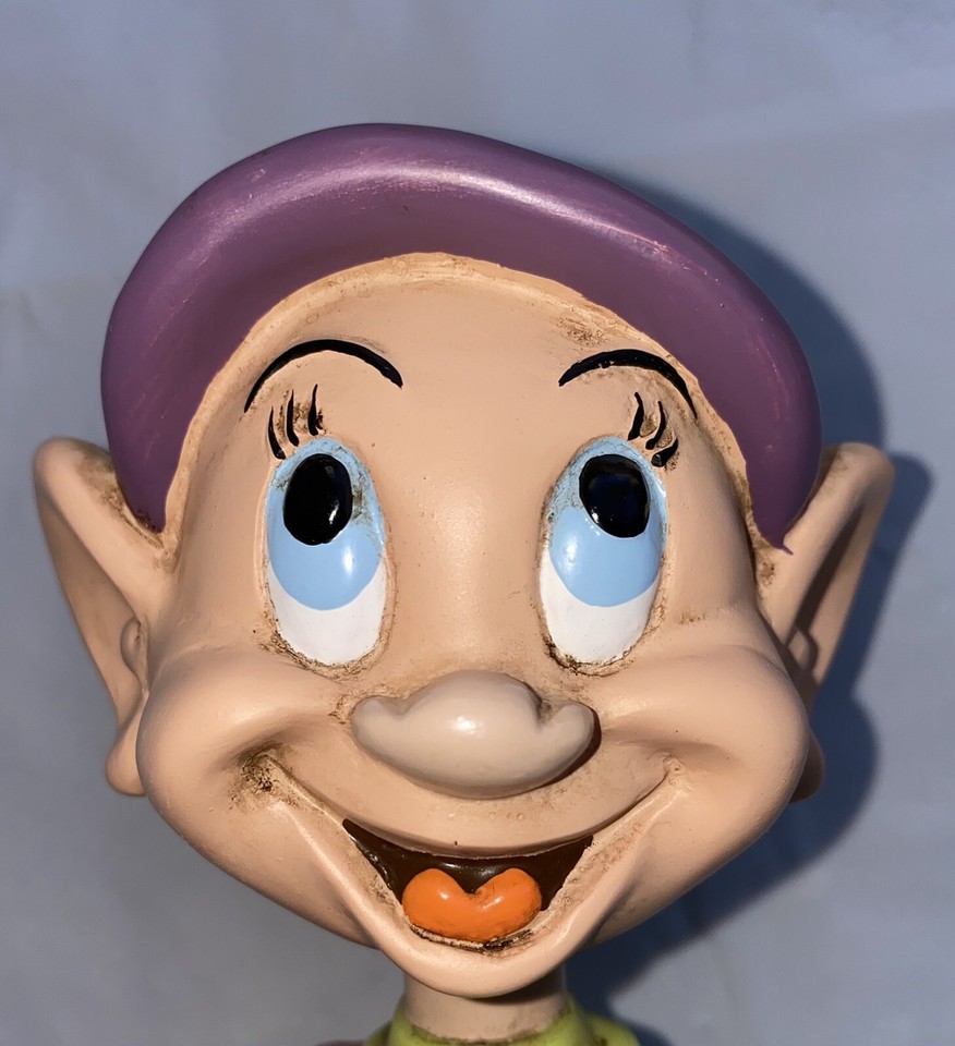 SNOW WHITE - DOPEY BOBBLEHEAD - DISNEY LIMITED EDITION 350 PIECES ...