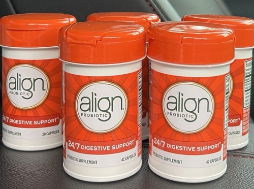 Align Probiotic 24/7 Digestive Support Supp.~28 X 4 + 42 X 2= 296 Caps ...