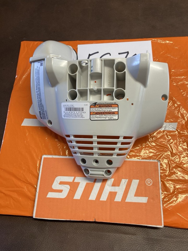 NEW Genuine OEM STIHL FS 70R Trimmer Bottom Cover Gas Tank Fuel Lines ...