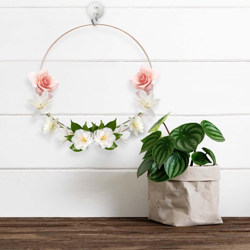 8 PCS Metal Hoops for Crafts, 10/12 Inch Gold Dream Catcher Rings ...