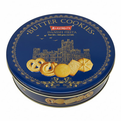 Assorted Butter Cookies Tin 12 OZ (Pack of 12) | eBay UK