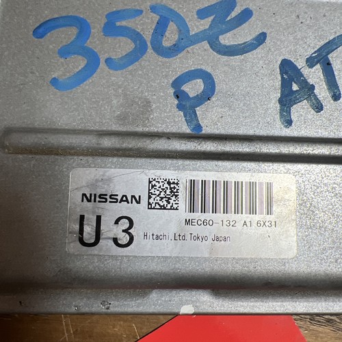 🥇2006 NISSAN 350Z AUTO CPE ECU ECM COMPUTER MODULE MEC60-132 A1 | eBay