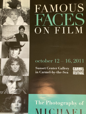 Famous Faces On Film Poster Michael Childers Andy Warhol O225 | eBay