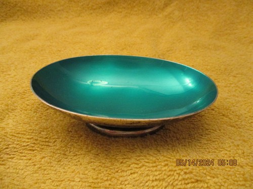 1950's MCM F.B. Rogers Denmark Green Enamelware Bowl | eBay