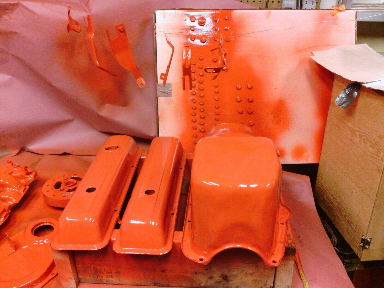 Chevrolet Orange Engine Enamel Paint Caliper Brake High Heat Coating ...