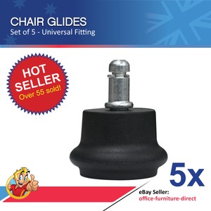 Chair Glide Office Fixed Glides Universal Glider fit most Chairs, Legs ...