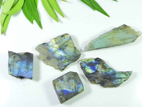 21-52mm Natural Rough Labradorite Loose Gemstone 05Pcs Lot 250Cts | eBay