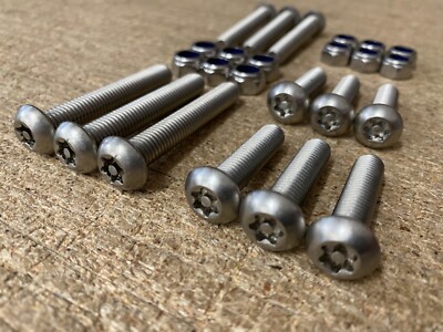 Rear Door Stainless TORX T40 Screw Bolts Nuts Fits Land Rover Defender ...