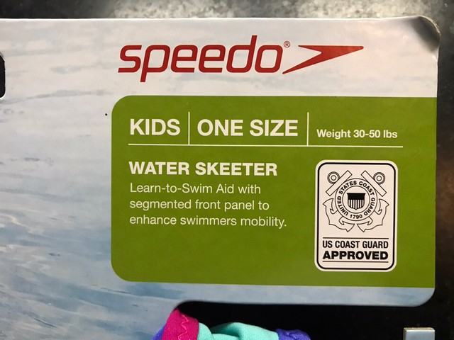 Speedo Kids Water Skeeter Lifevest (pink) 51541248 Life Jacket Vest for ...