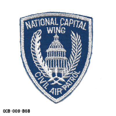 Civil Air Patrol CAP Patch ~ National Capital Wing ~ Cut Edge ~ NOS ...