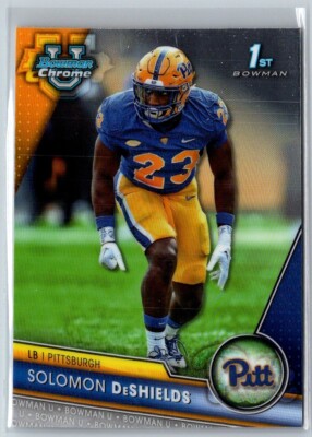 2023 BOWMAN U CHROME BOWMAN 1ST CHROME SOLOMON DESHIELDS PITTSBURGH ...