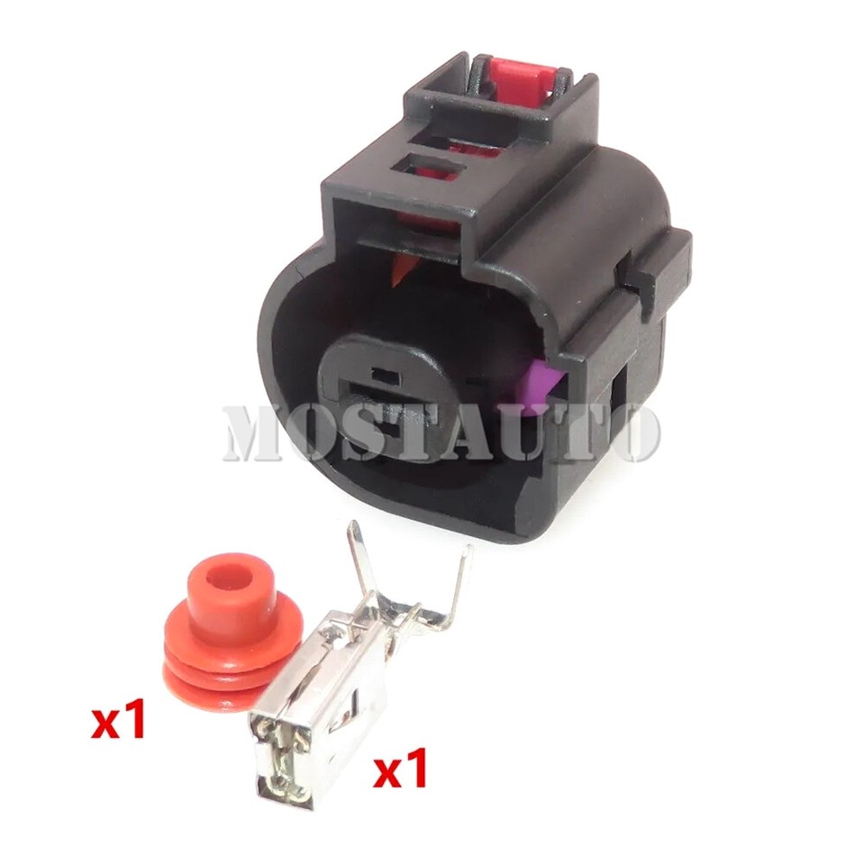For VW, Audi, Skoda & Seat Starter 1 Pin Connector Wire Harness Plug ...