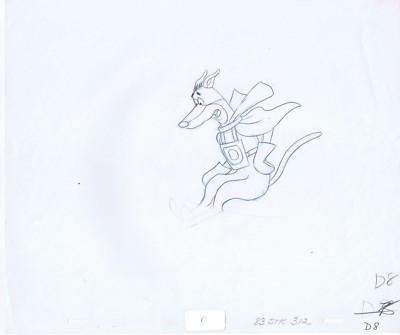 Dyno Mutt 1976/1977 Original Art Production Animation Blue Line 83 STK ...